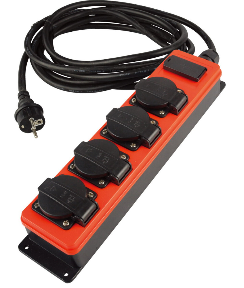 SocketMaster USB 10m 3G2,50 H07RN-F 250V/16A IP44 | Tieman Trading B.V.